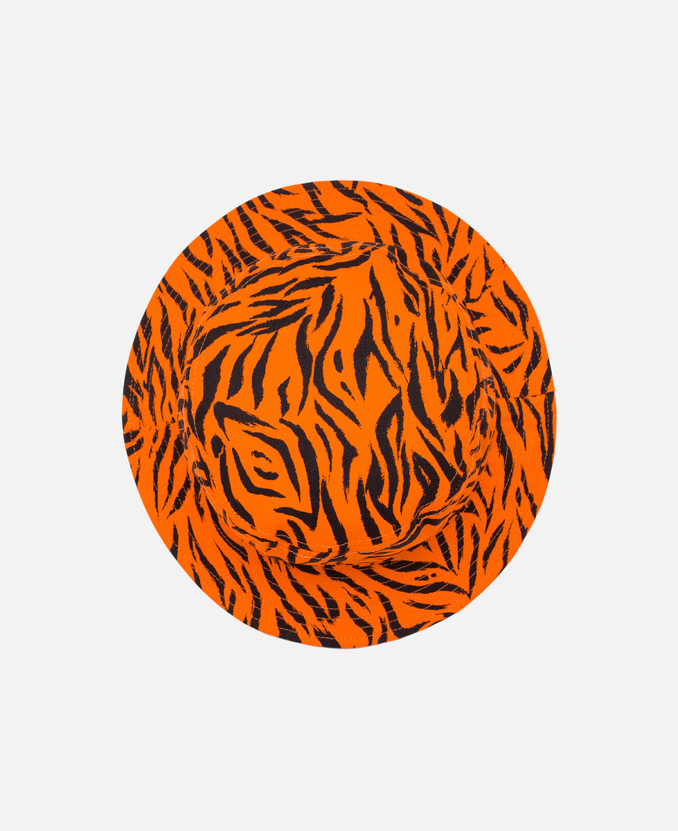 Orange Tiger Print