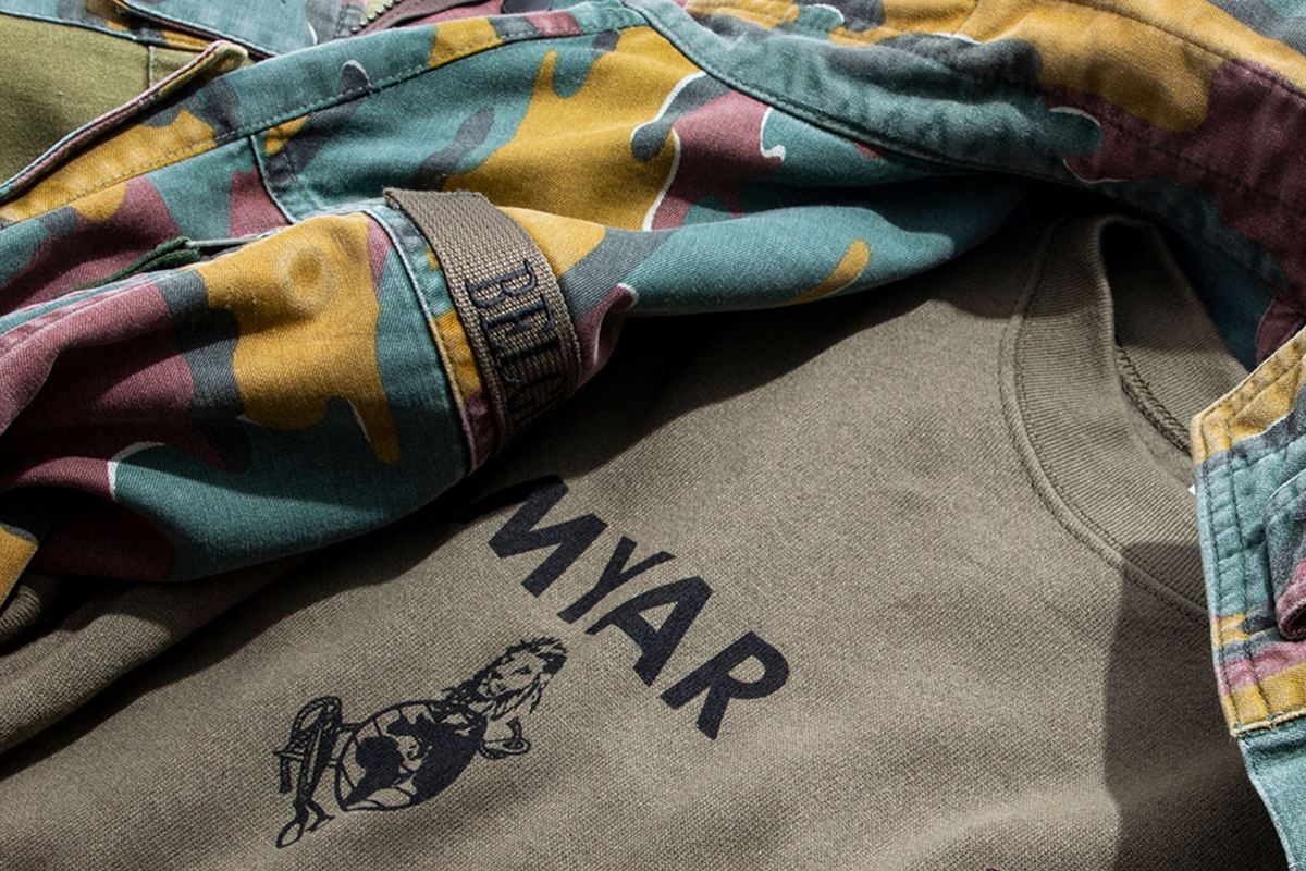 MYAR Repurposes Vintage Military Garments for Fall/Winter 2019 – JUICESTORE