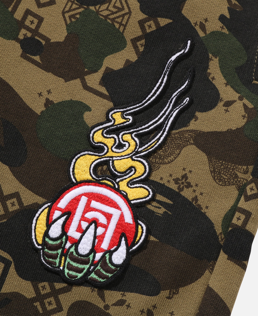 BAPE® x CLOT - Camo Logo Sweat Pants (Olive) – JUICESTORE