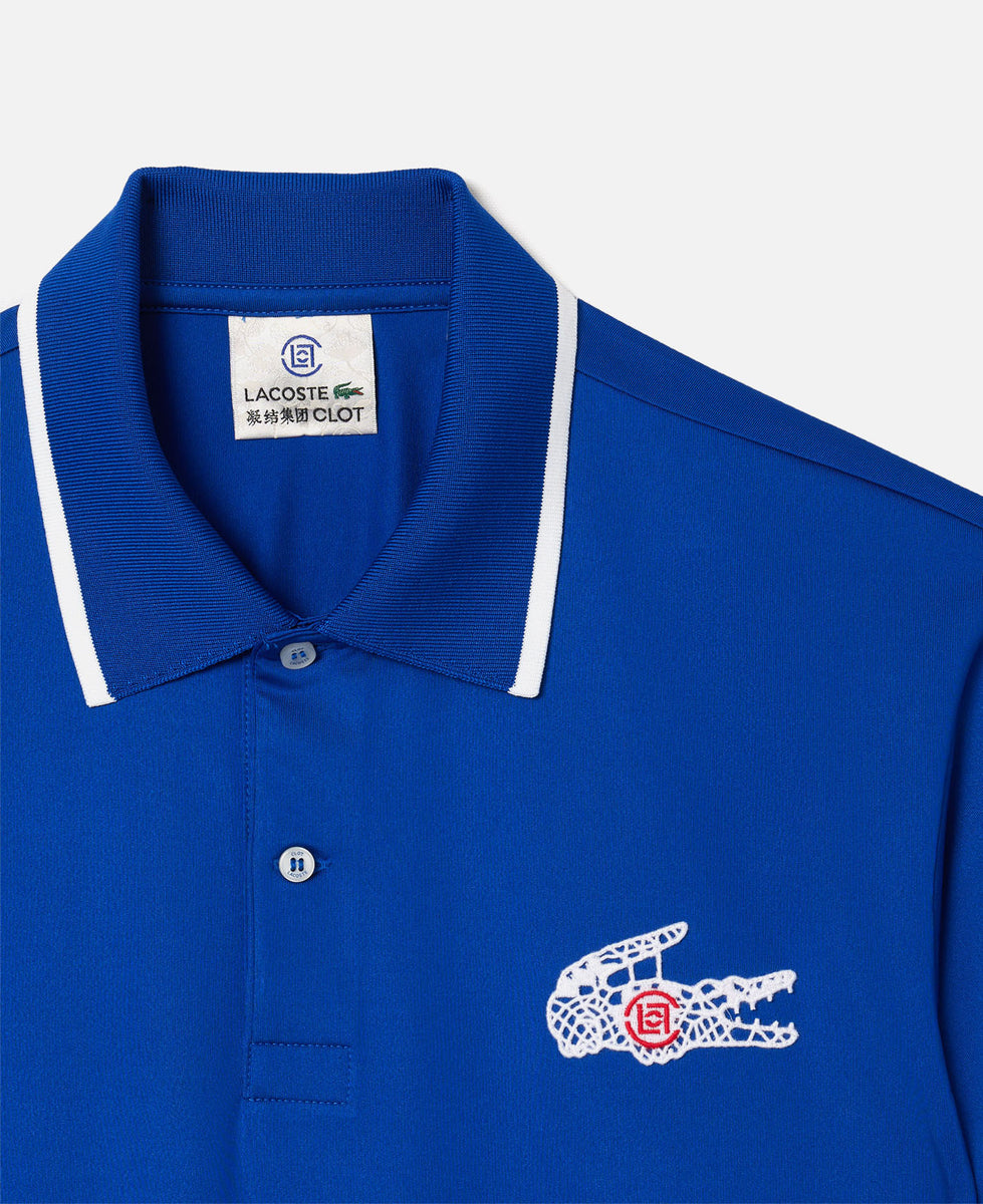 CLOT x LACOSTE - Ultra Dry Jersey Polo Shirt (Blue) – JUICESTORE