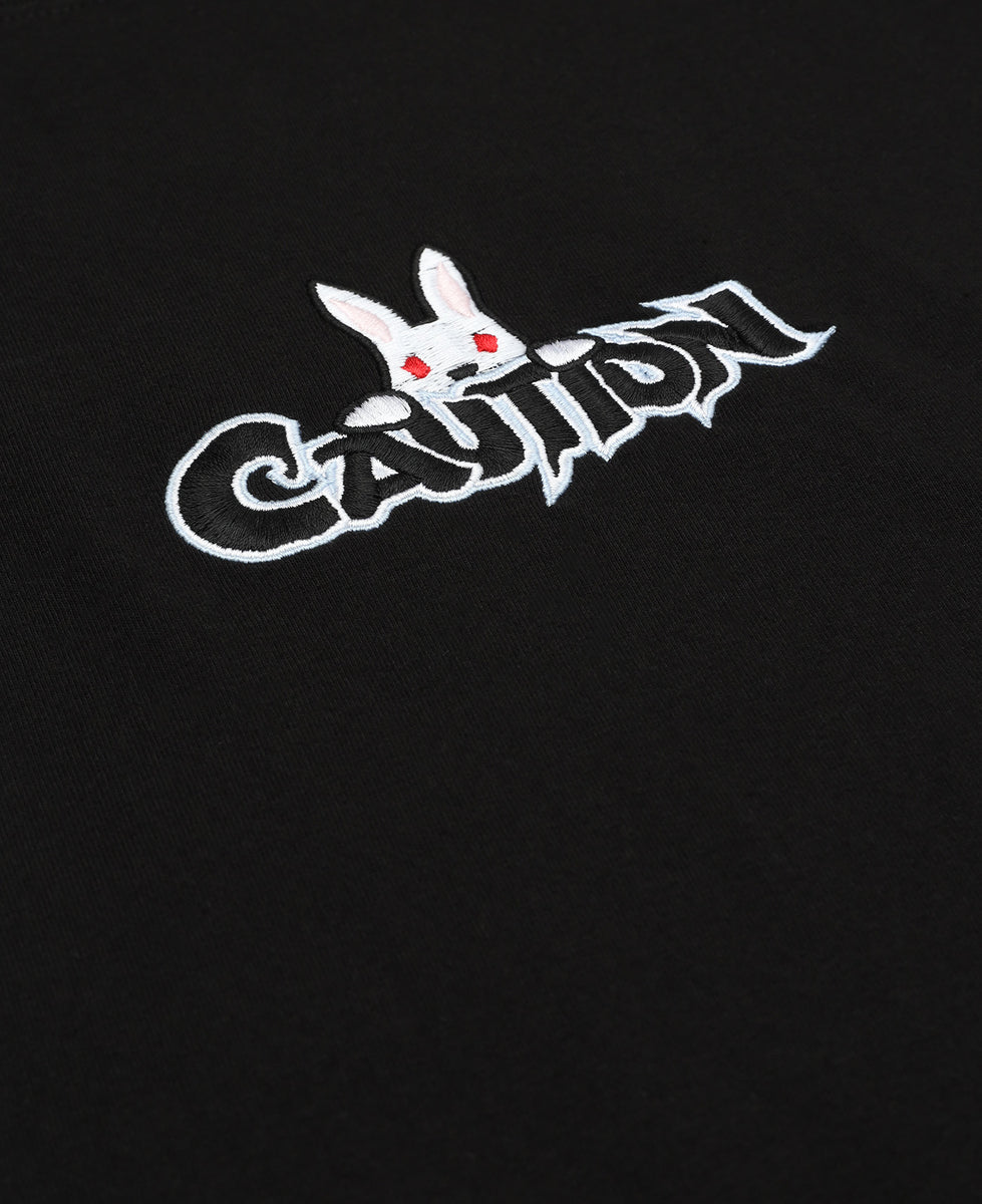 #FR2 - Caution Rabbit T-Shirt (Black) – JUICESTORE