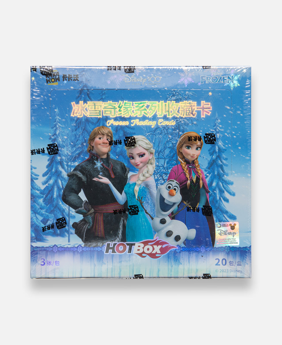KAKAWOW - Disney 100 Frozen Trading Cards Hot Box (Sealed) – JUICESTORE