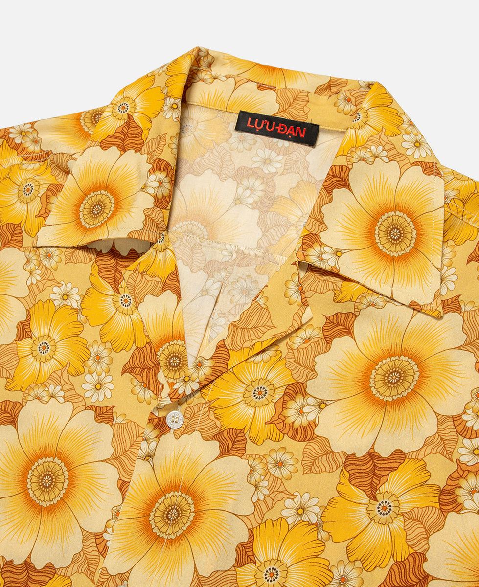 Lu'u Dan - Unisex Printed Boxy Shirt (Yellow) – JUICESTORE